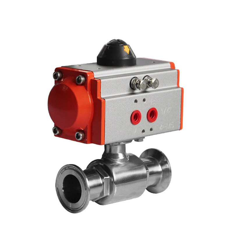 Food Grade Pneumatic Actuated Ball Valve Manufacturers | COVNA Valve