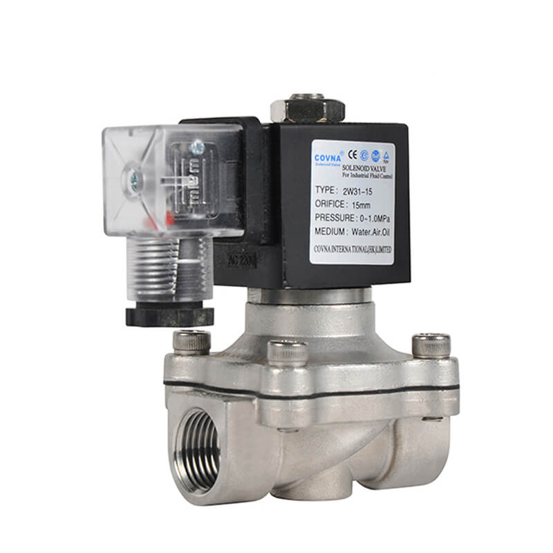 Stainless Steel Water Solenoid Valve - Solenoid Valve Manufacturers ...